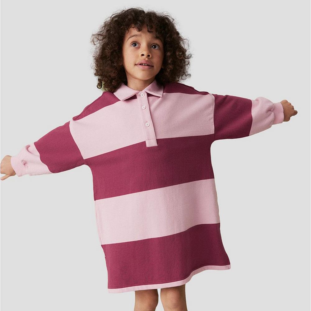 Girls 4-12 NEXT Stripe Rugby Dress
