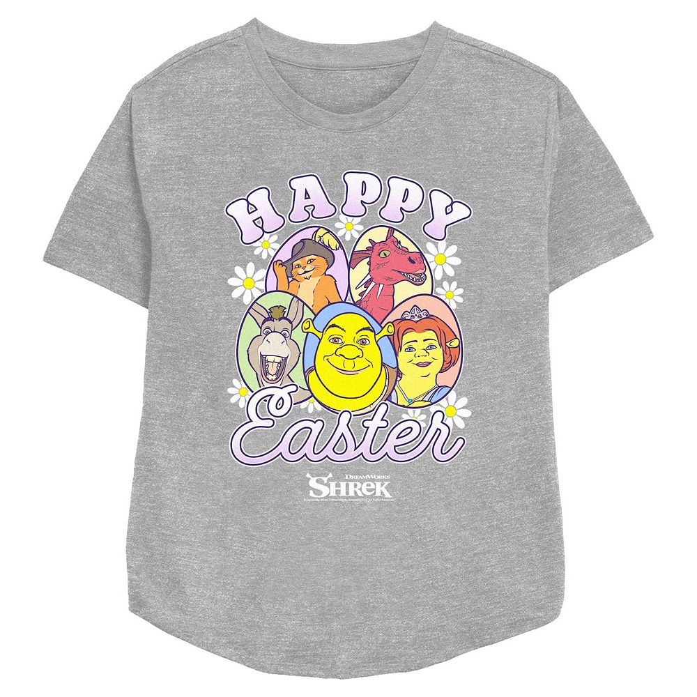 Women's Shrek Happy Easter Relaxed Fit Graphic Tee
