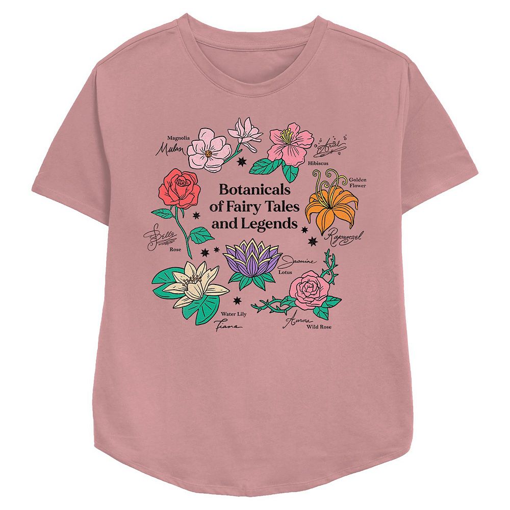 Disney Princess Botanicals Of Fairy Tales And Legends Women's Relaxed ...