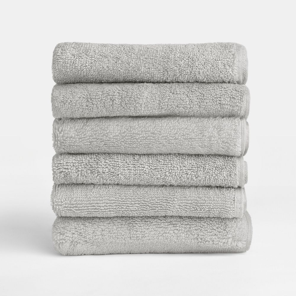 Home Collection 6-pc. Cotton Washcloth Set