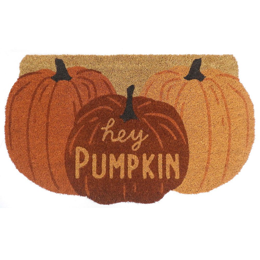 Celebrate Together™ Fall Hey Pumpkin 18" x 30" Coir Rug