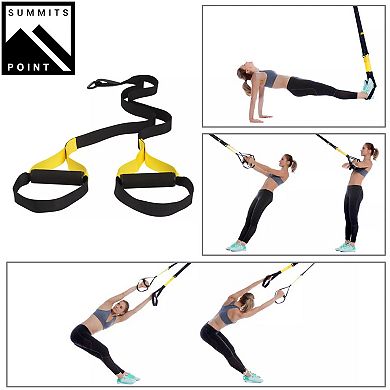 Home Gym Suspension Fitness Straps Workout Trainer