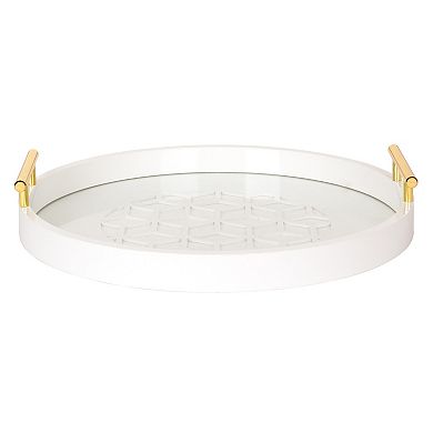 Caspen Round Decorative Tray