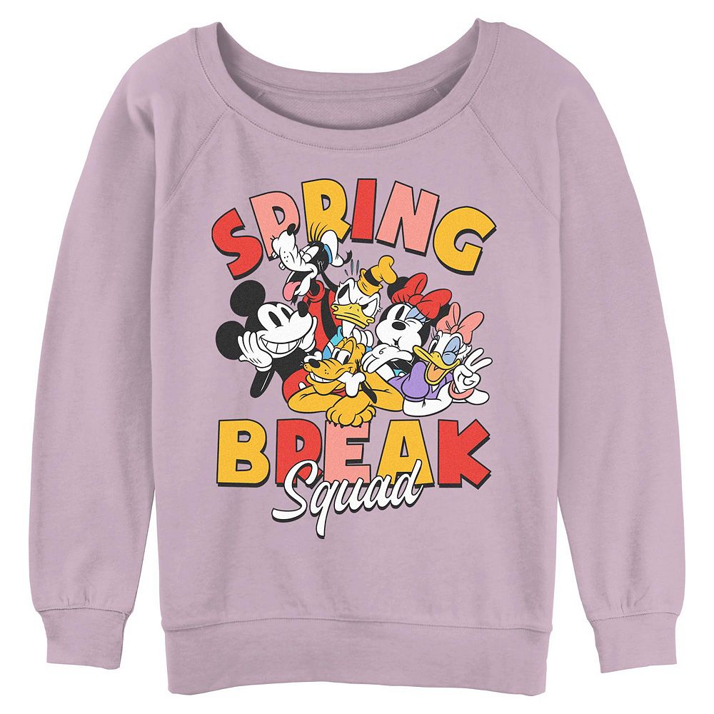 Disney's Mickey Mouse & Friends Spring Break Squad Juniors' Graphic ...