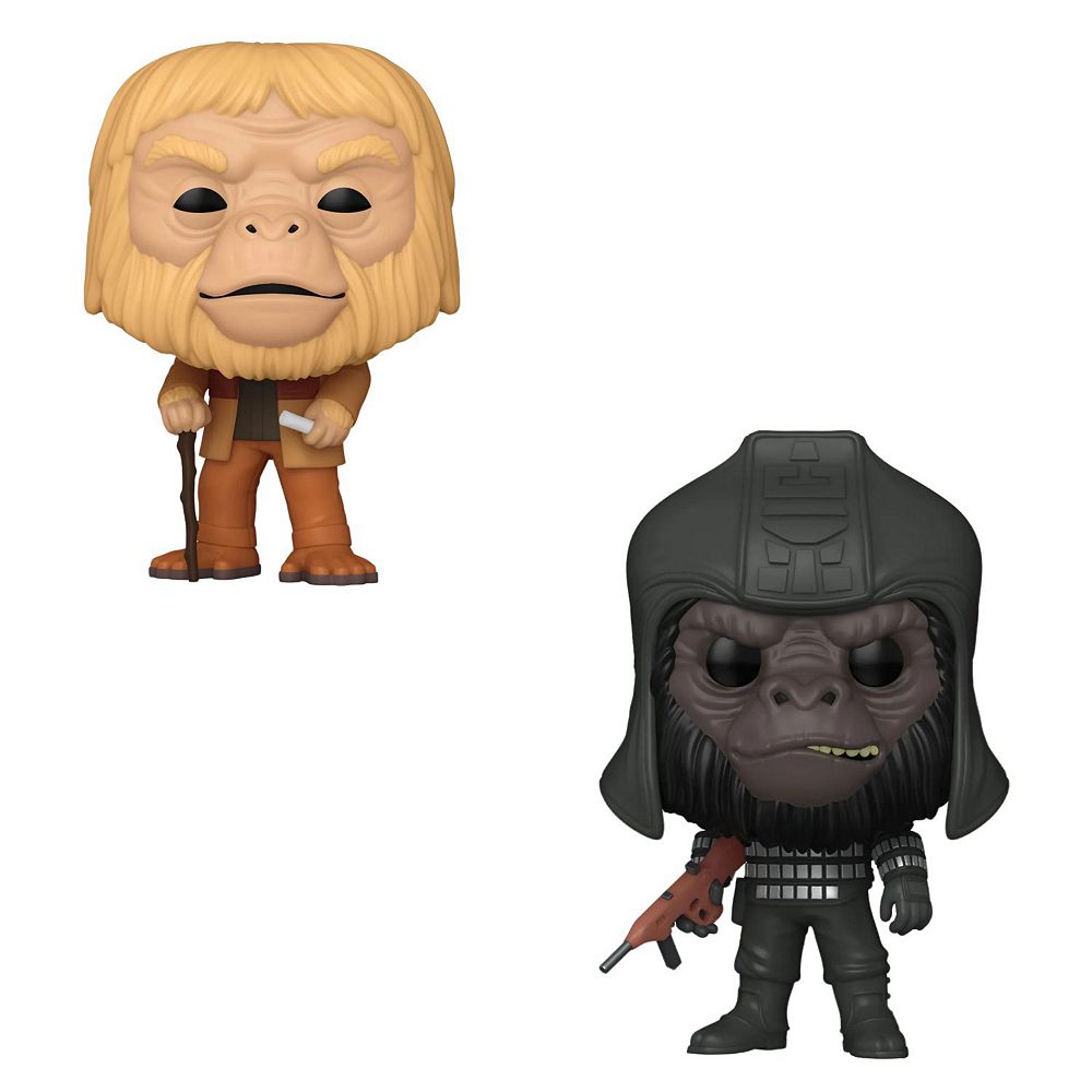 Funko Pop! 2 Pack Planet of the Apes - Dr. Zaius #1863 & General Ursus ...