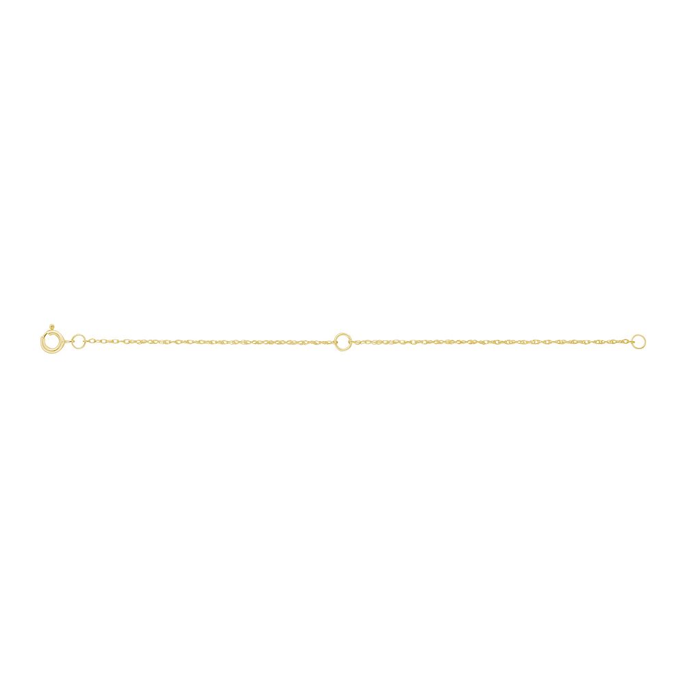 Jewelry Essentials 14k Gold 2+2-in. Rope Chain Extender