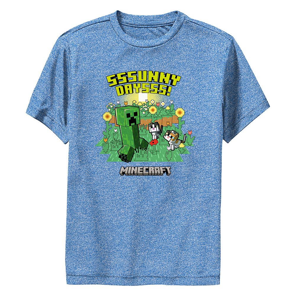 Boys 8-20 Minecraft Sunny Days Graphic Performance Tee