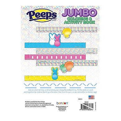 Peeps Jumbo Coloring & Activity Book