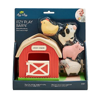 Itzy Ritzy Farm 4-pc. Playset with Barn and Animal Figures