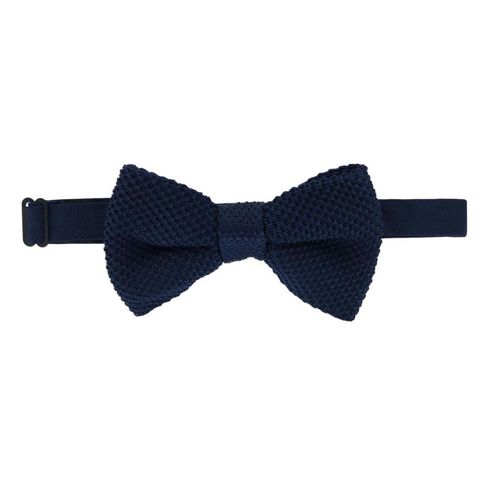 CTM Men's Knitted Bow Tie