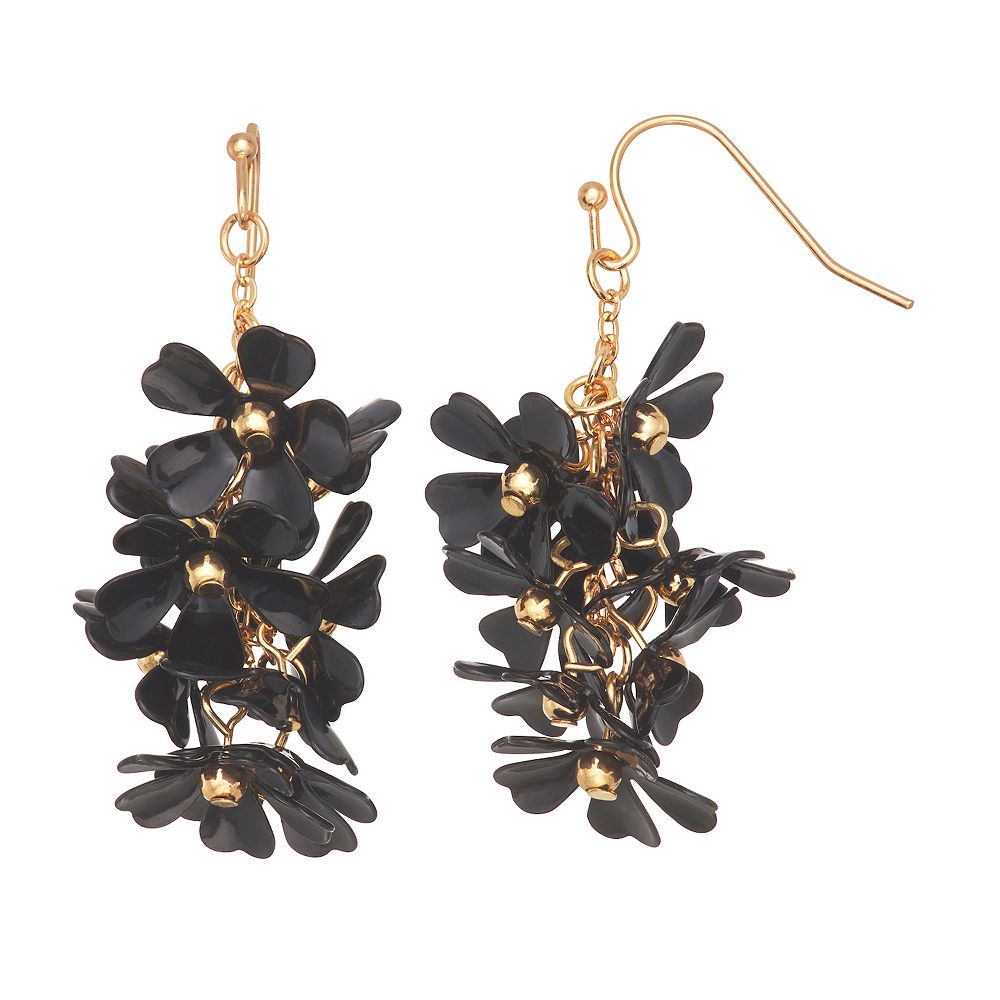 Emberly Flower Cluster Earrings