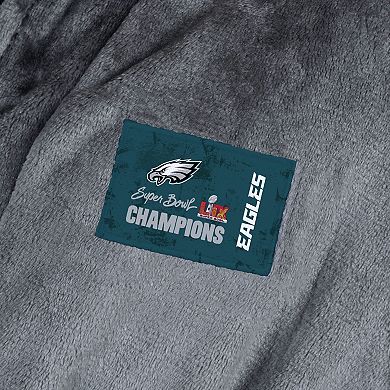 Adult Philadelphia Eagles 2025 Super Bowl LIX Nola L/XL Silk Touch Robe