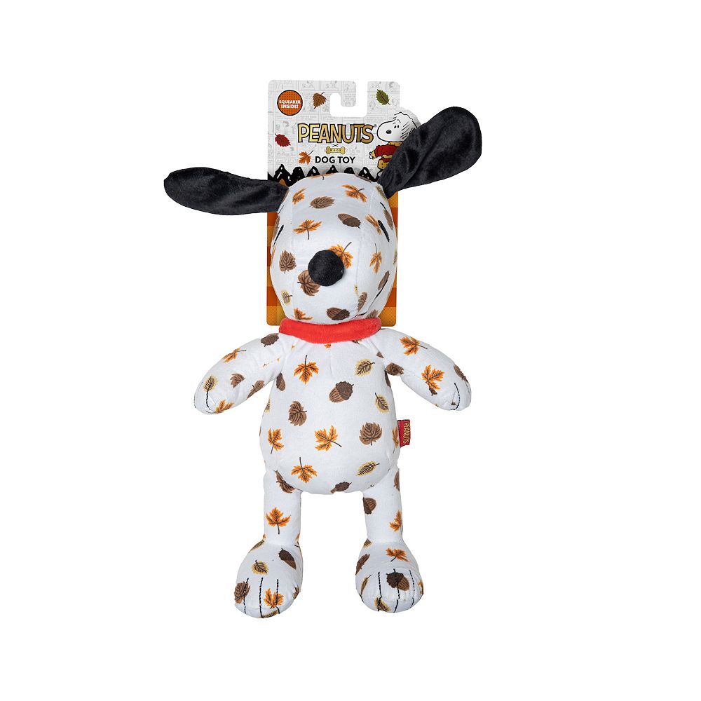 Woof Peanuts Snoopy Acorn Leaf Plush on Belly