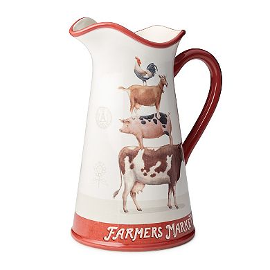 Certified International Vintage Farm Pitcher