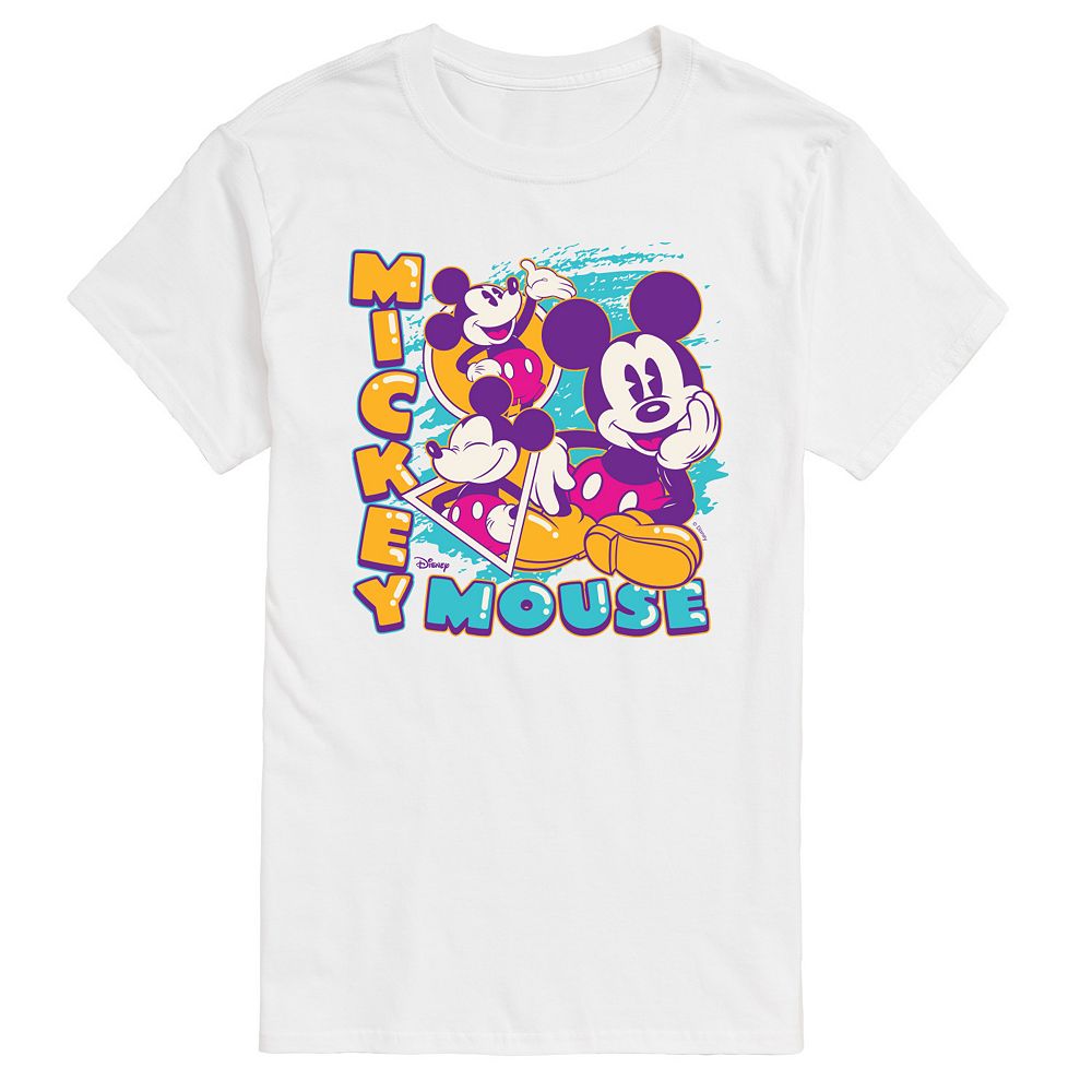 Disney's Mickey Mouse Men's Vintage Bootleg Graphic Tee