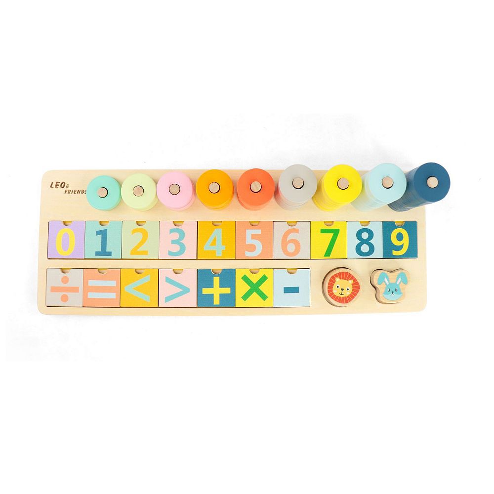 Leo And Friends Shape And Number Sorter