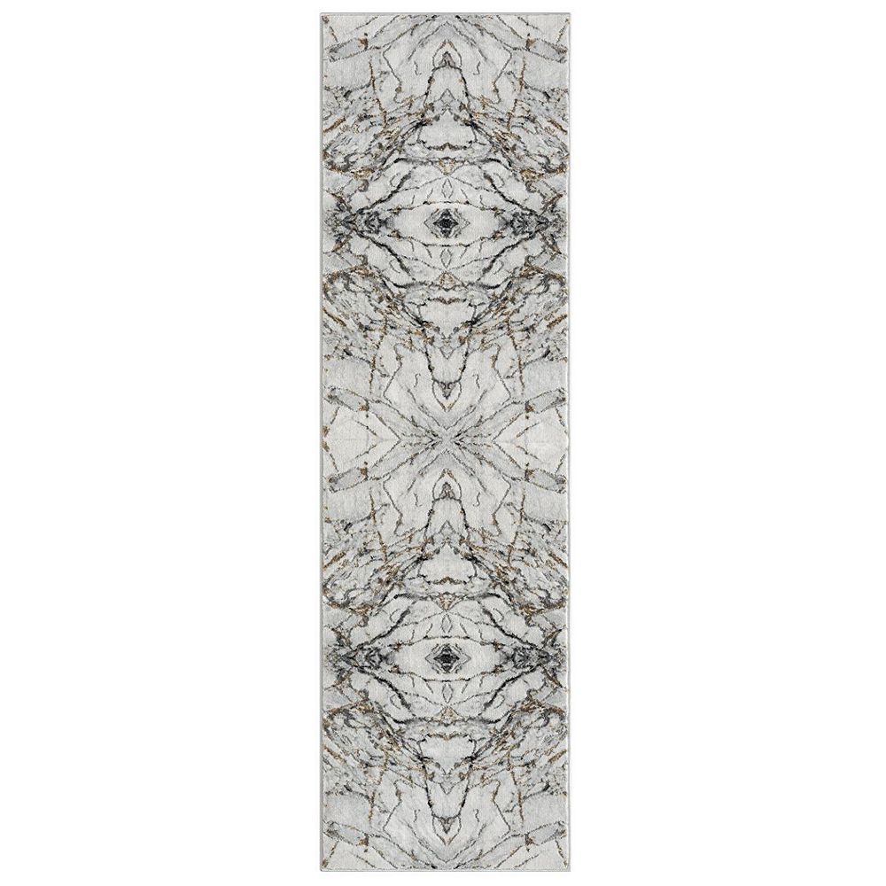 Luxe Weavers Marble Effect Abstract Area Rug