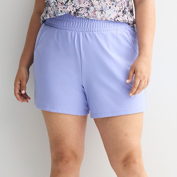 Plus Size Tek Gear® Essential Soft Relaxed Shorts