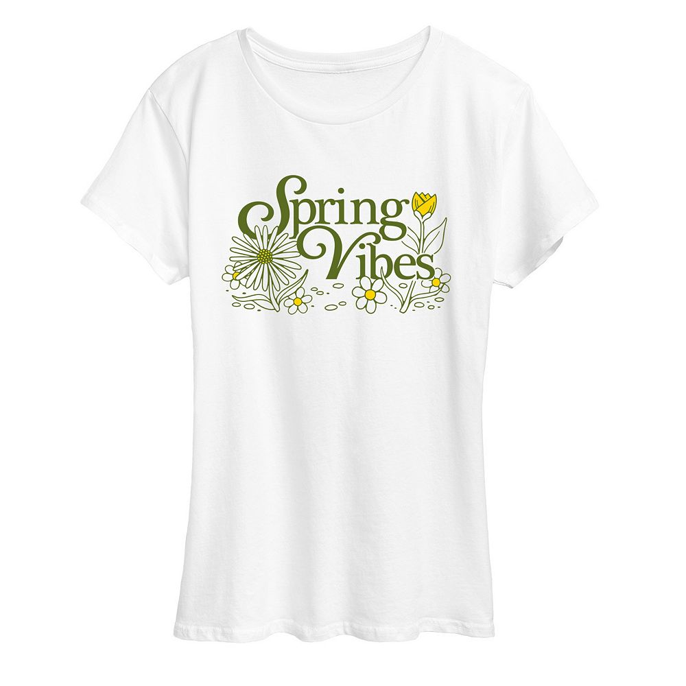 Women's Spring Vibes Graphic Tee