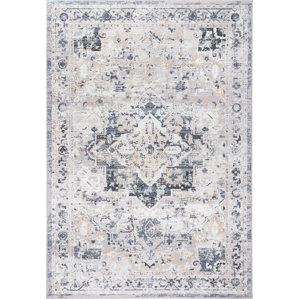 L'Baiet Sophia Grey Oriental Area or Runner Rug