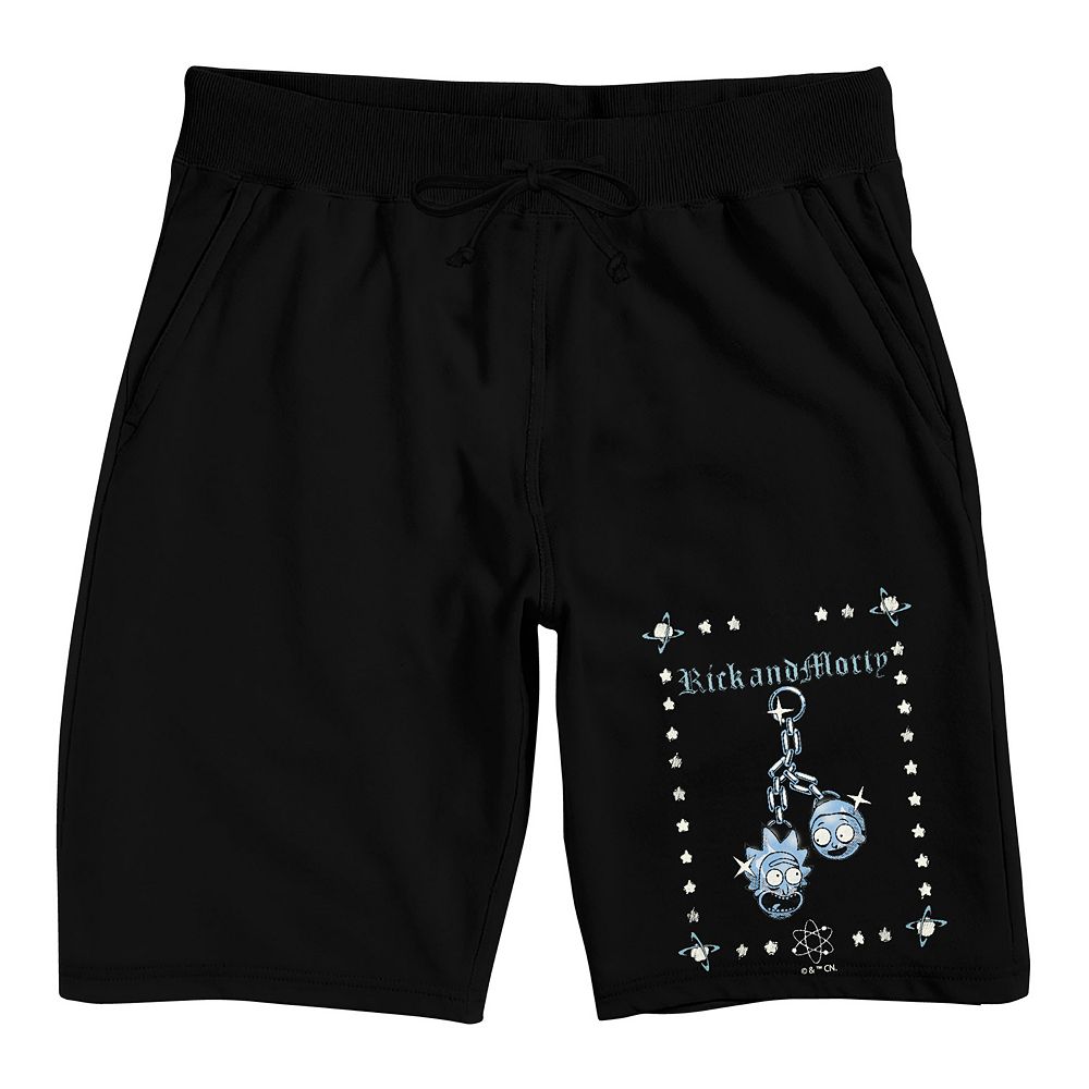 Men's Rick & Morty Dangling Pajama Shorts