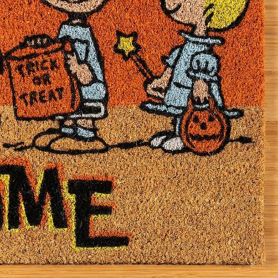 Peanuts Fall Gang Coir Indoor / Outdoor Doormat