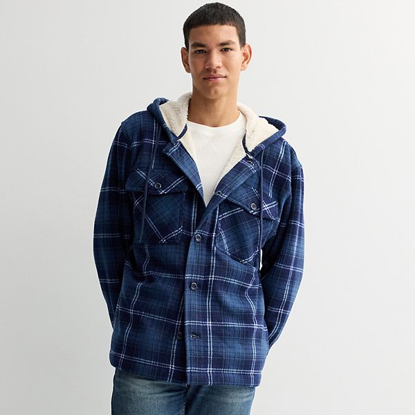 Men's Trinity Coast Hooded Polar Fleece Shacket