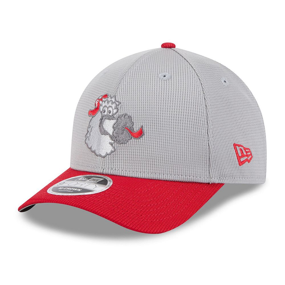 Men's New Era Gray/Red Philadelphia Phillies 2025 Batting Practice ...