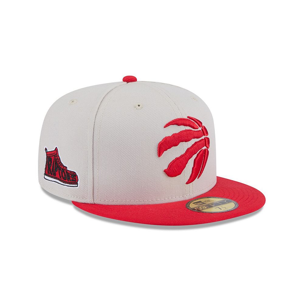 Men's New Era Stone Toronto Raptors Victory Grove Vintage Side Patch ...