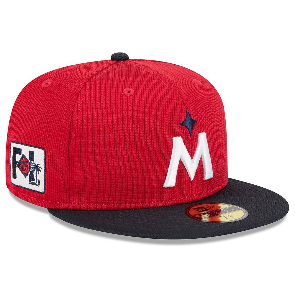 Men's New Era Red/Navy Minnesota Twins 2025 Spring Training 59FIFTY ...