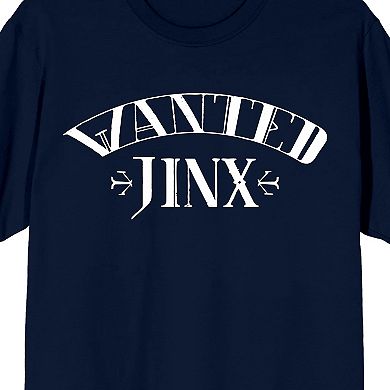 Men's Arcane Wanted Jinx Short Sleeve Graphic T-Shirt