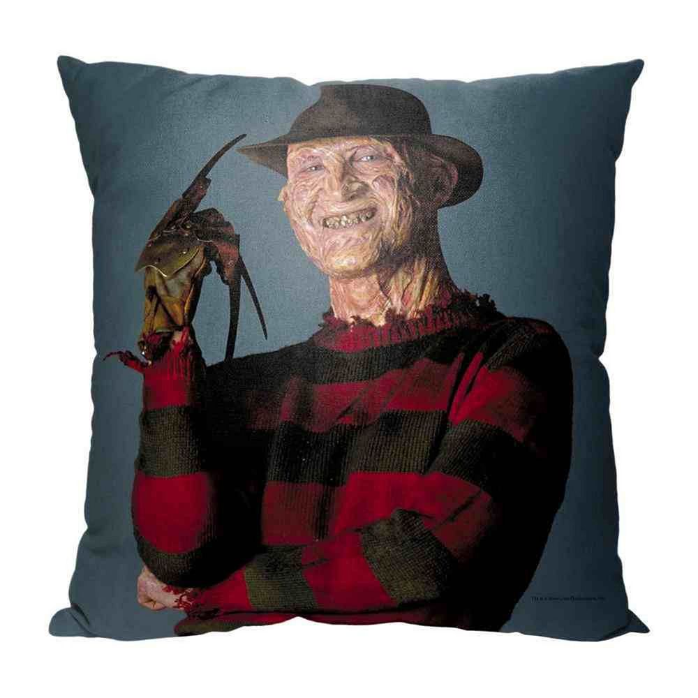 Warner Bros. Horror Nightmare On Elm St Freddy Poses Pillow