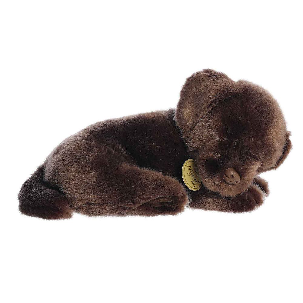 Aurora Medium Brown Miyoni Tots 10" Sleepy Chocolate Lab Pup Adorable ...