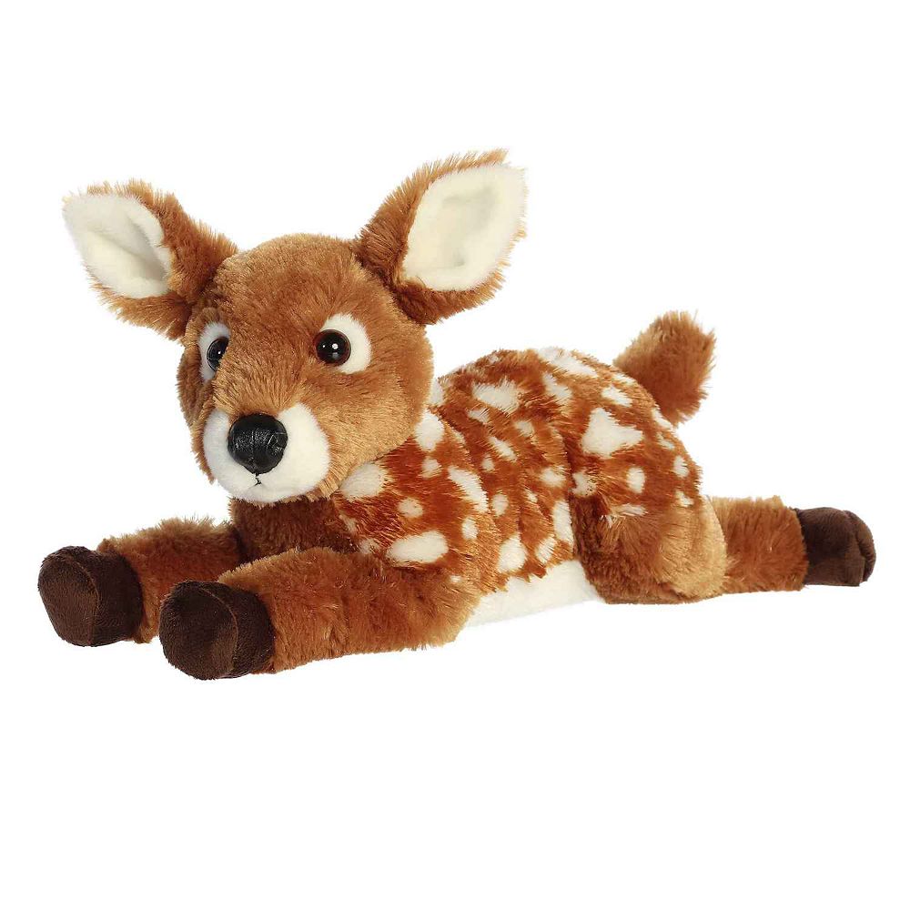 Aurora Medium Brown Flopsie 12" Farah Fawn Adorable Stuffed Animal