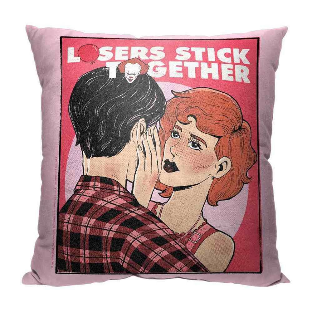 Warner Bros. Horror It Losers Stick Together Pillow