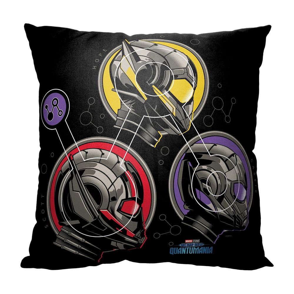 Marvel Ant Man Quantumania Quantum Group Printed Throw Pillow