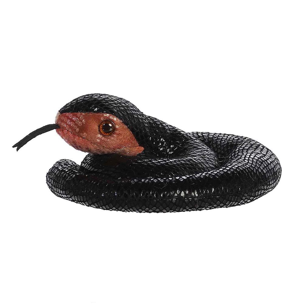 Aurora Small Black Mini Flopsie 8" Bella Black Snake Adorable Stuffed ...