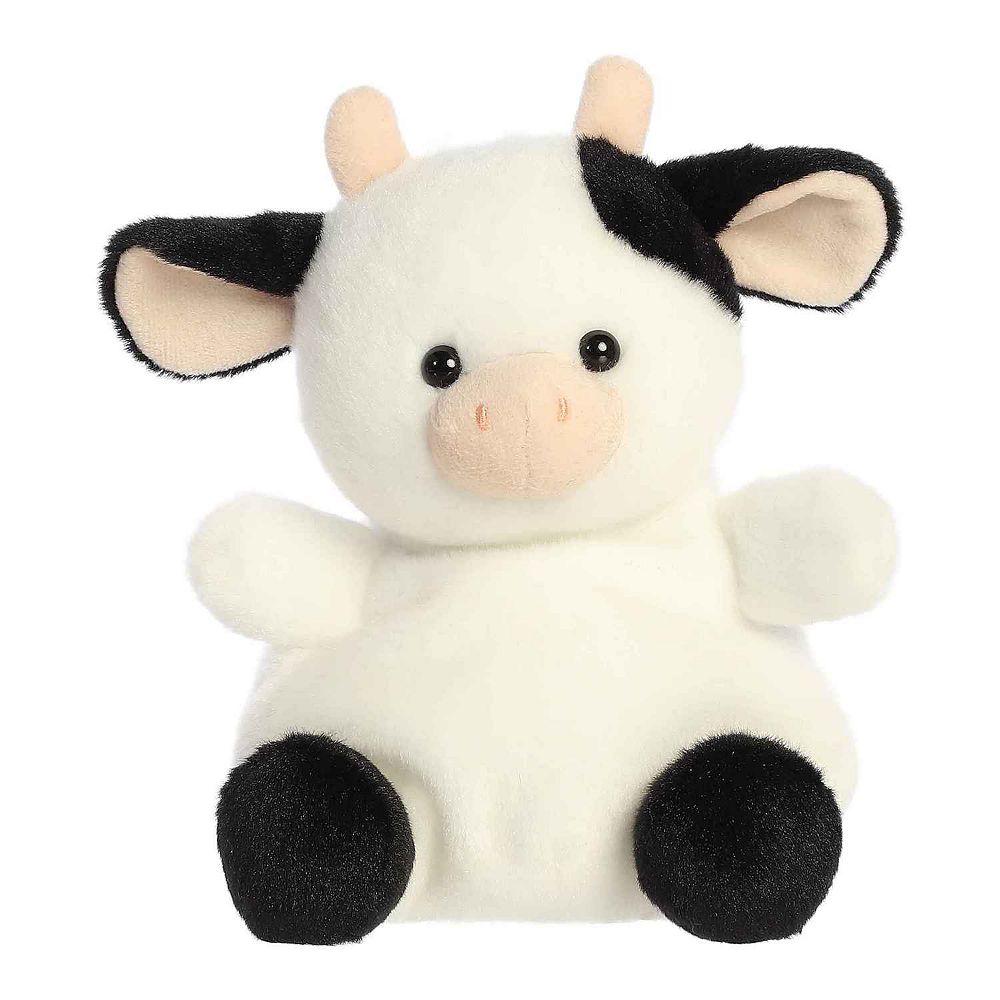 Aurora Small White Palm Pals Party Sized 8" Sweetie Cow Adorable ...