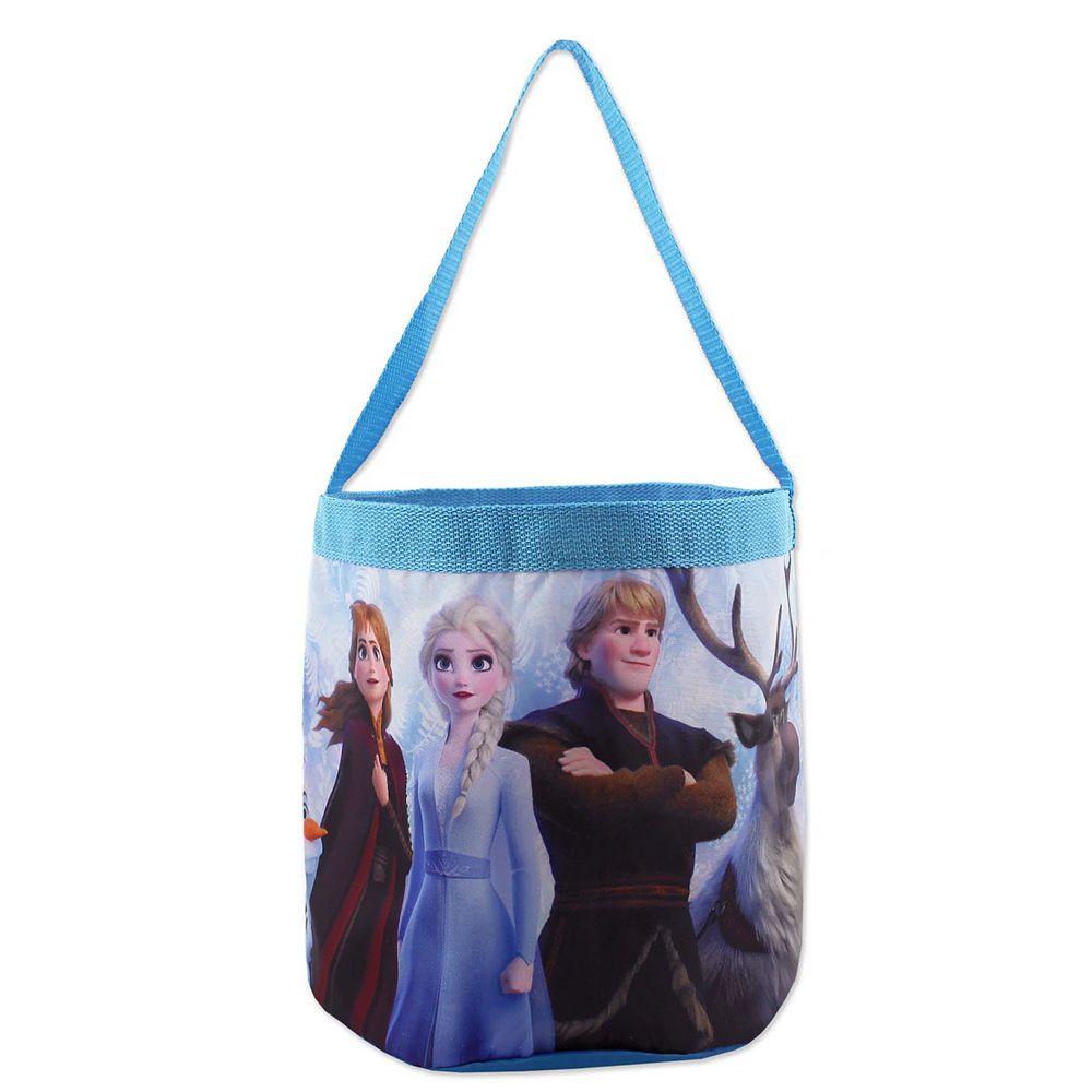 Frozen 2 Elsa Anna Girls Collapsible Bucket Tote Bag
