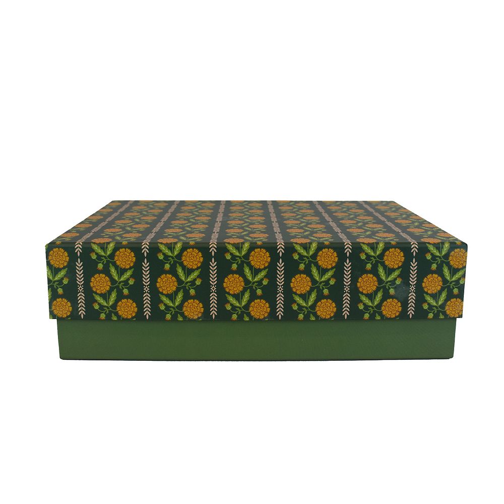 Celebrate Together™ Fall Floral Hinge Paper Box