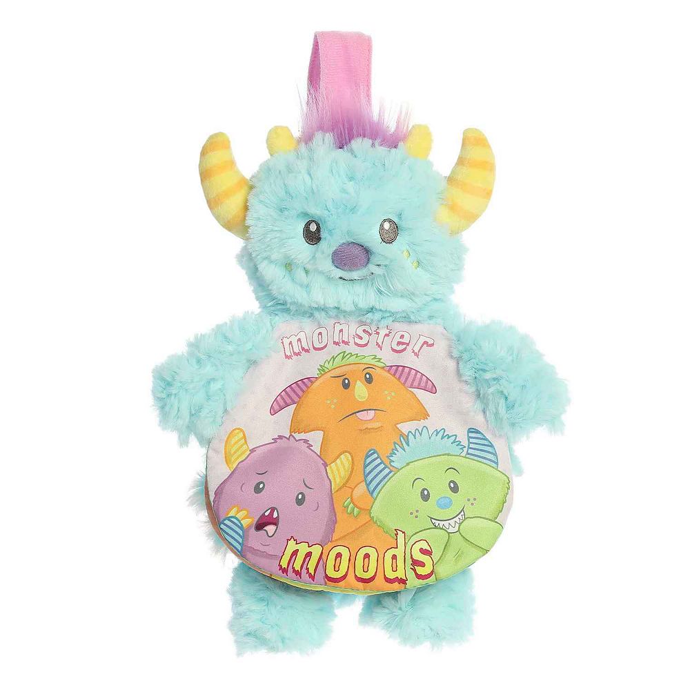 ebba Small Multicolor Story Pals 9" Monster Moods Engaging Baby Toy