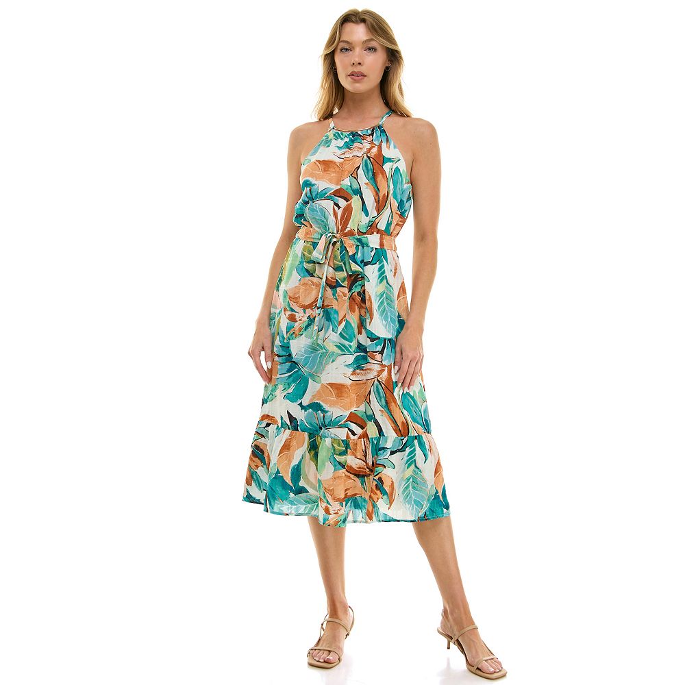 Women's Luxology Halter Midi Dress