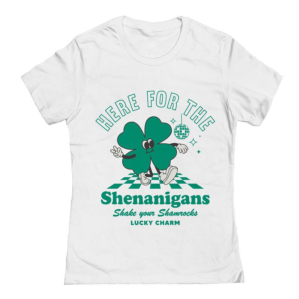 Junior's Grayson Threads The Label Here For The Shenanigans St. Patrick's Day Graphic Tee