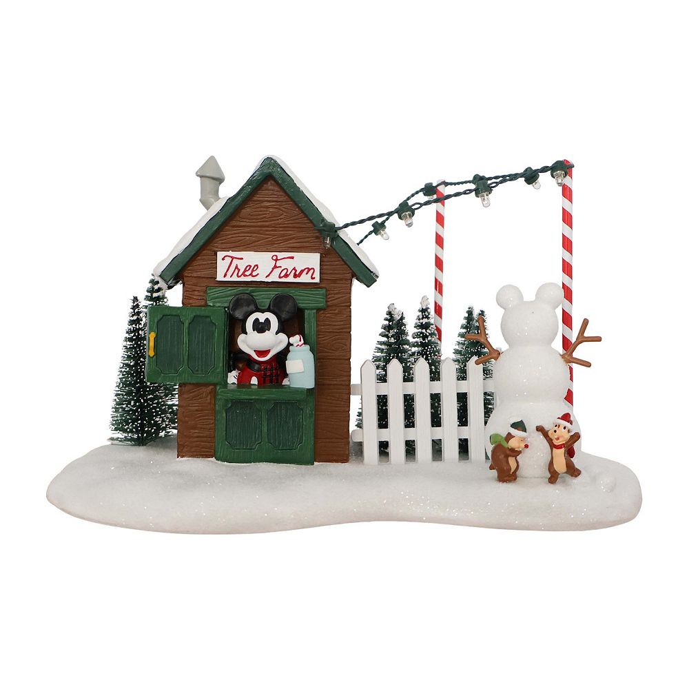 Disney's Mickey Mouse Holiday LED Tree Farm Table Decor by St. Nicholas ...