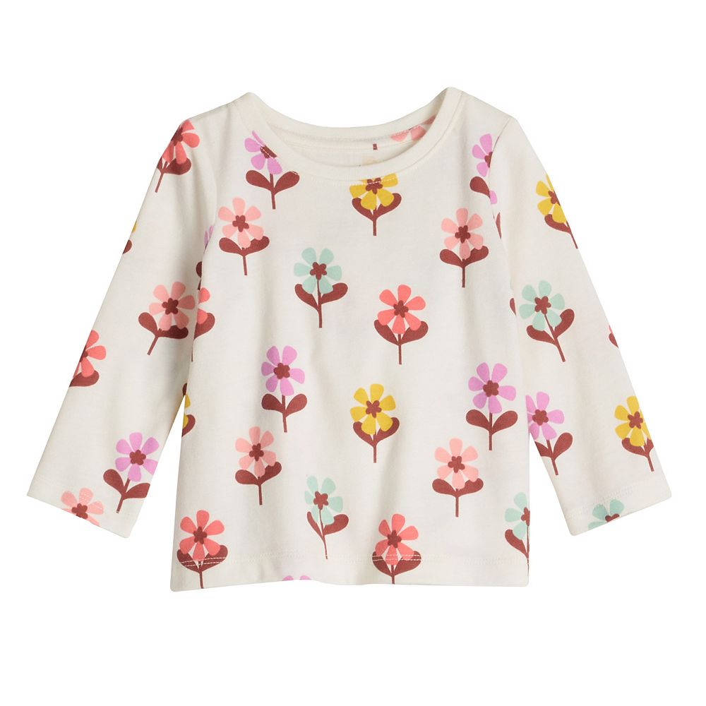 Baby & Toddler Girl Jumping Beans® Core Long Sleeve Tee