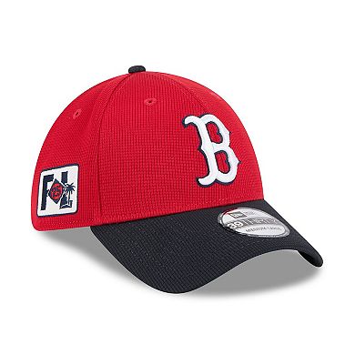 Men's New Era Red/Navy Boston Red Sox 2025 Spring Training 39THIRTY ...