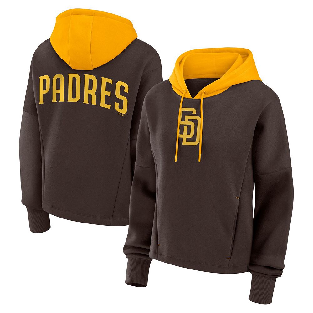 Women's Fanatics Brown San Diego Padres Oversized Legacy Favorite ...