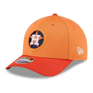 Men's New Era Orange Houston Astros 2025 Spring Training 9FORTY ...