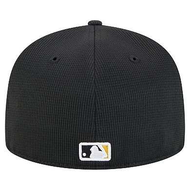 Men's New Era Black Pittsburgh Pirates 2025 Spring Training 59FIFTY ...