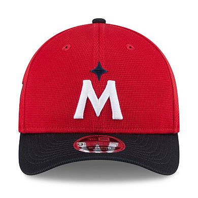 Men's New Era Red/Navy Minnesota Twins 2025 Spring Training 9FORTY ...